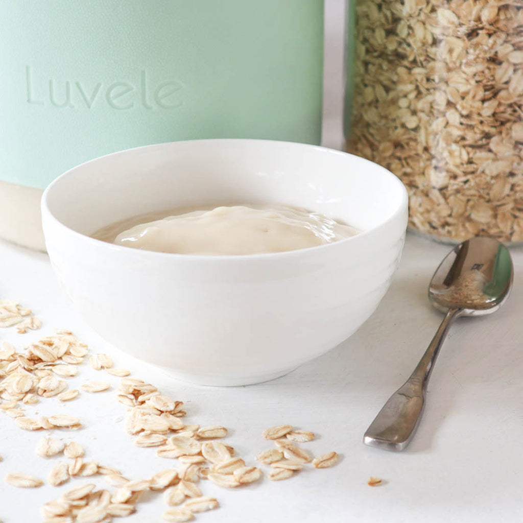 Homemade oat milk yogurt - Luvele US