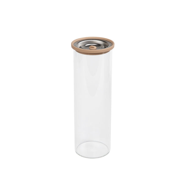 Luvele Tall Glass Vacuum Container set of Three 1600ml - Luvele US